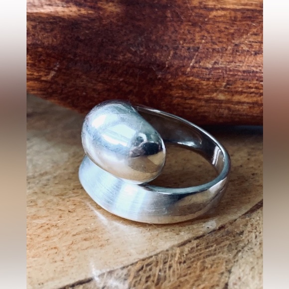 Jewelry | Vintage Sterling 95 Silver Ring W A Unique Art Design 75 ...